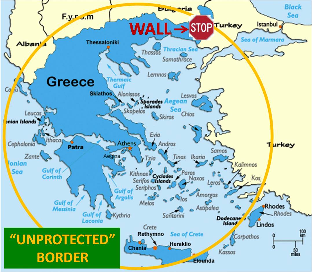 Post: Grecia construye un muro contra la migración turca con dinero que ...
