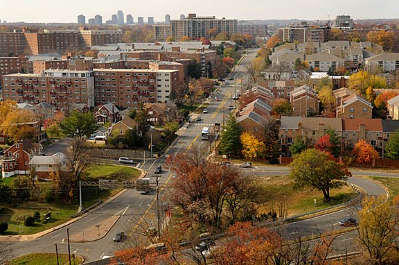 Columbia Pike Documentary Project: East end of Columbia Pike- autumn views