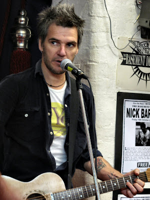 Cat Politics: Archetypal OZ Rocker - Nick Barker at Basement Discs