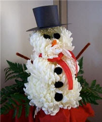 Flower Snowman