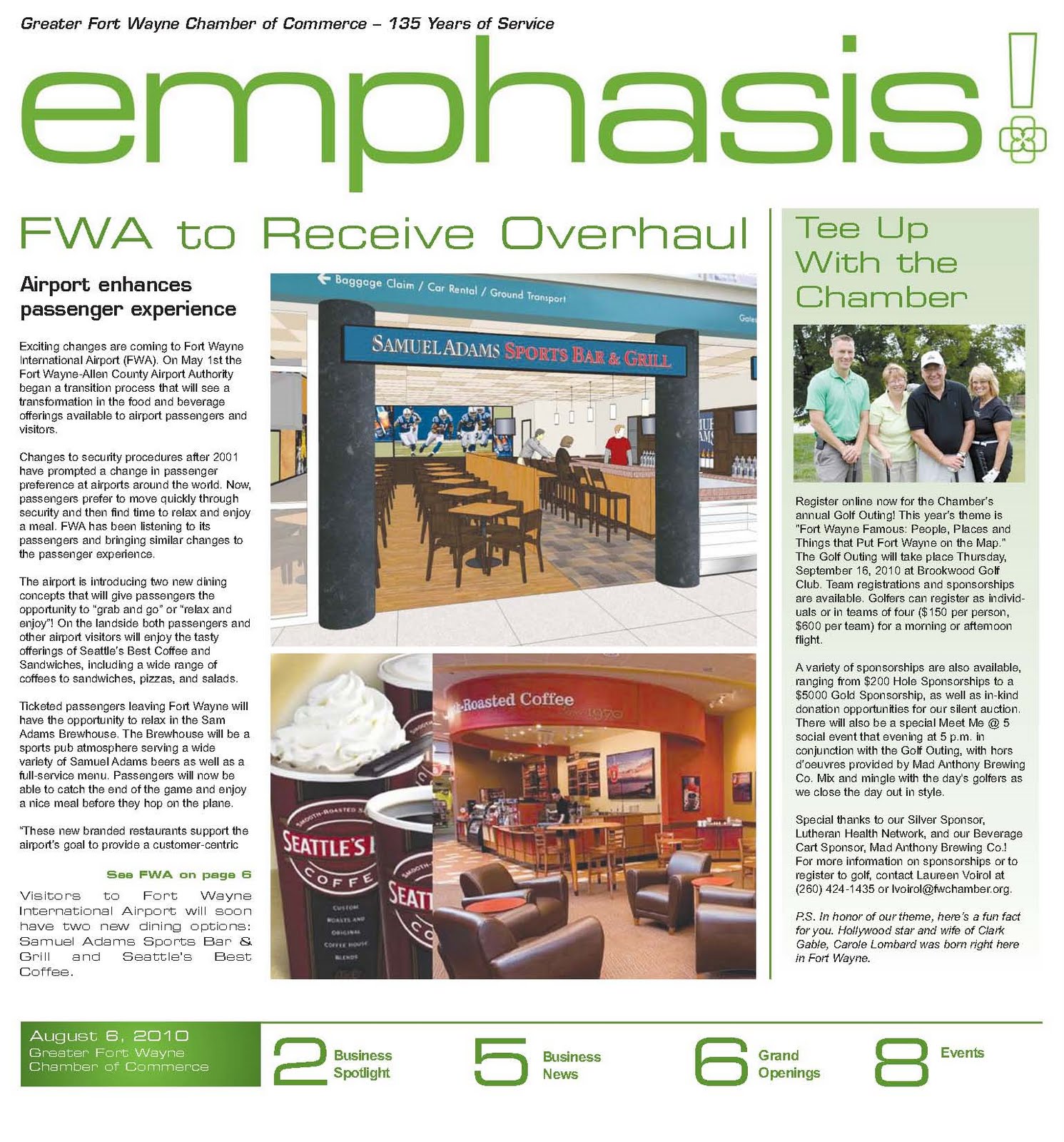 The Chamber's Daily Dose: August 1, 2010