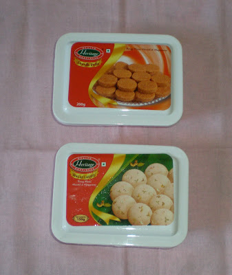 Niya's World: Dudh Peda & Malai Laddu from Heritage Foods
