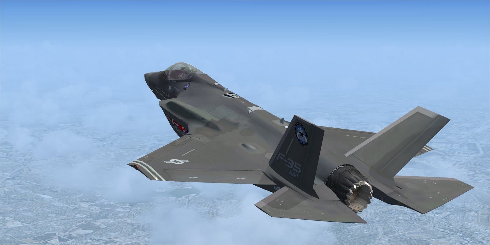 IndiaFoxtEcho Visual Simulations: F-35A wip update