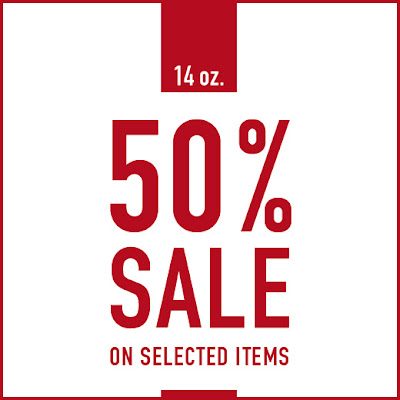 14 oz. berlin blog: 50% Sale on selected items