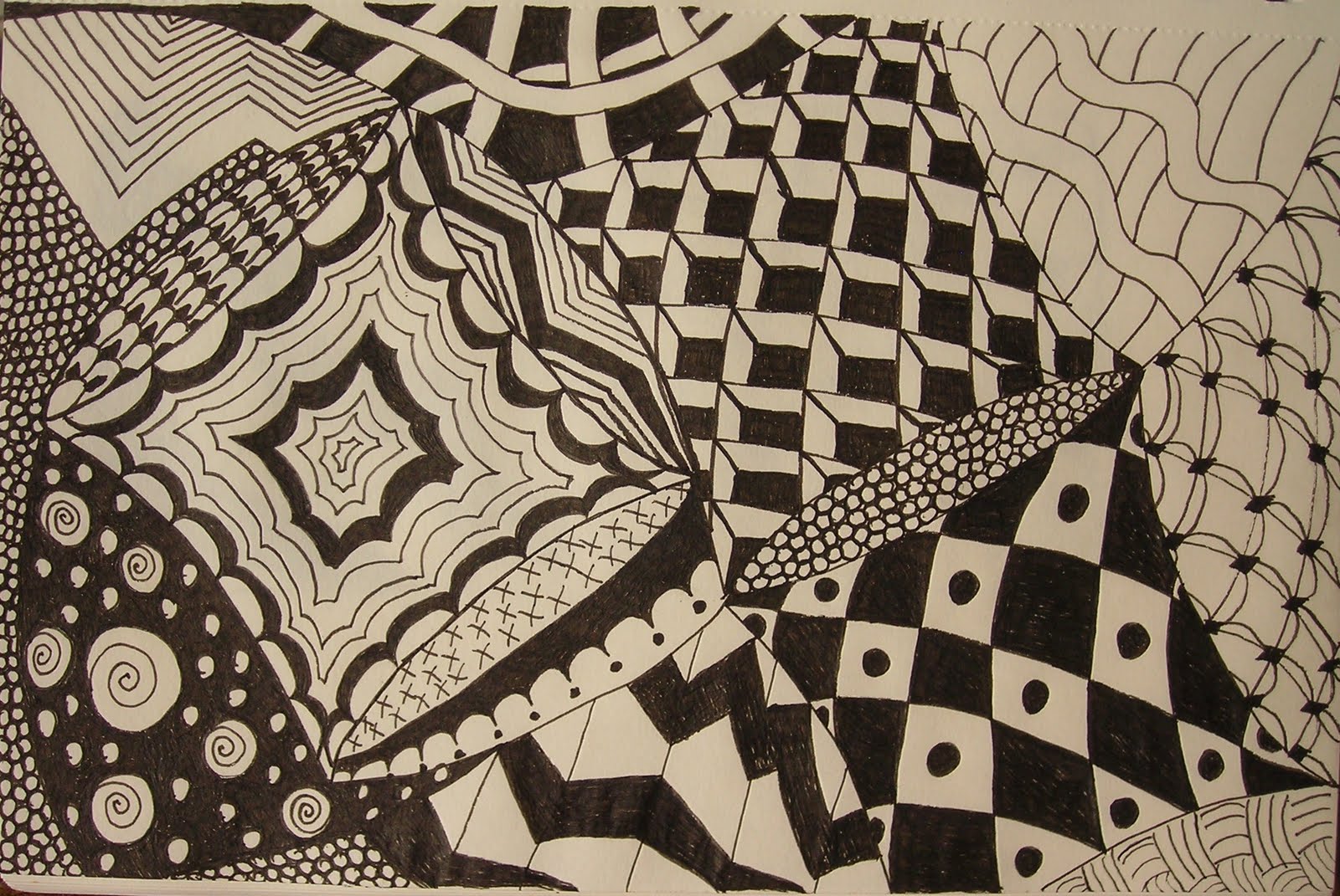 Thelma's Creations: Zentangle Basics