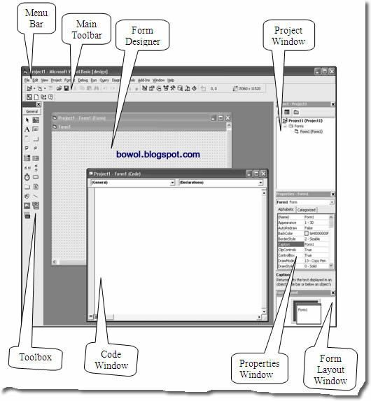 Top Terbaru Gambar Jendela Utama Visual Basic