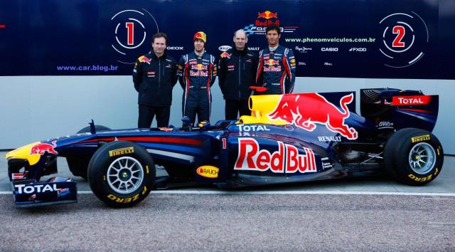 Red Bull Racing lança o RB7 - o carro do Vettel para a Fórmula-1 2011