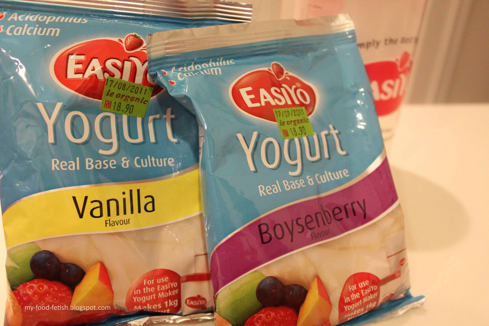 My Food Fetish: EasiYo Yogurt - Delicious Yogurt Made Easy