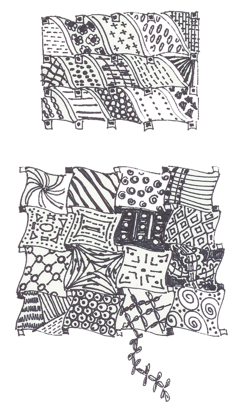 Tangle Trance: Zentangles -starting my adventure with zentangles