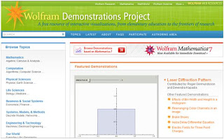 Ciencias Básicas: Wolfram Demonstration Project