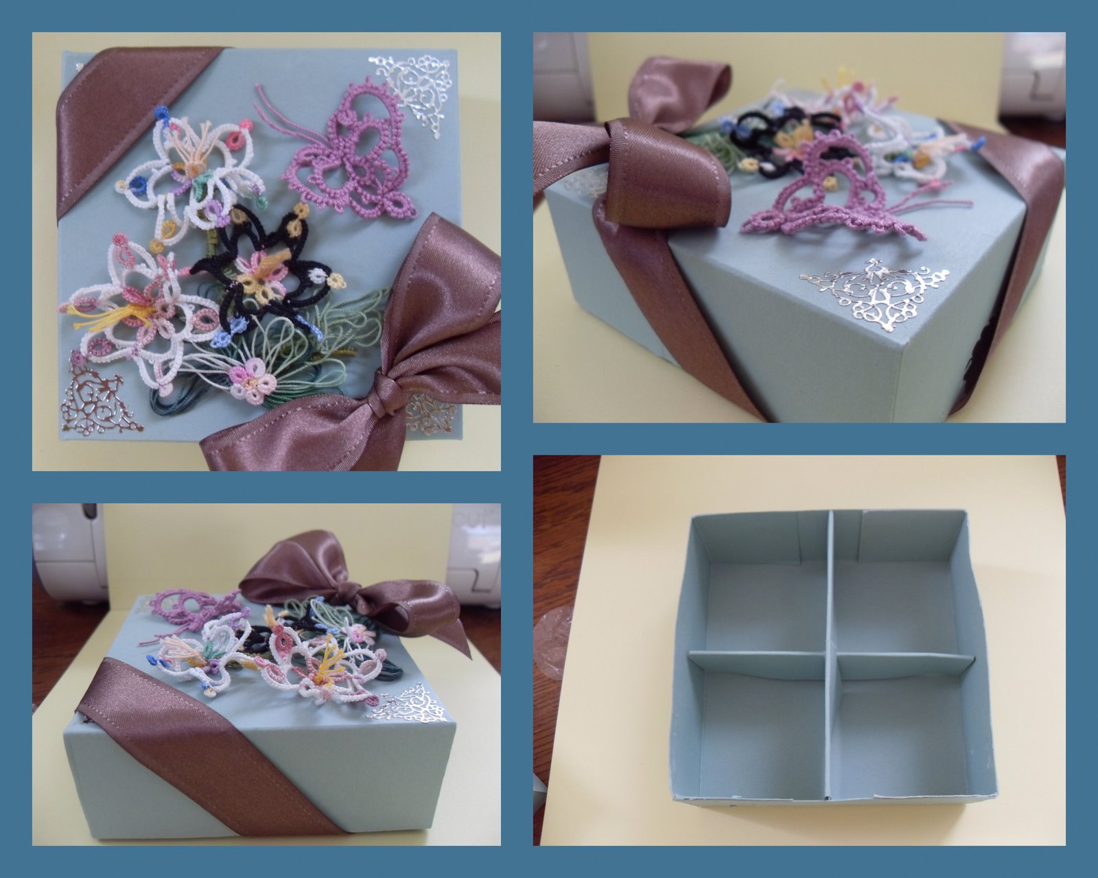 Icelas Fish Bowl of Tatting: New Bon Bon Box