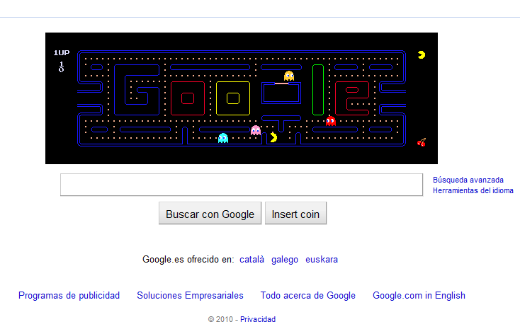 TRANSPORTE PÚBLICO EN ZARAGOZA: GOOGLE PAC MAN