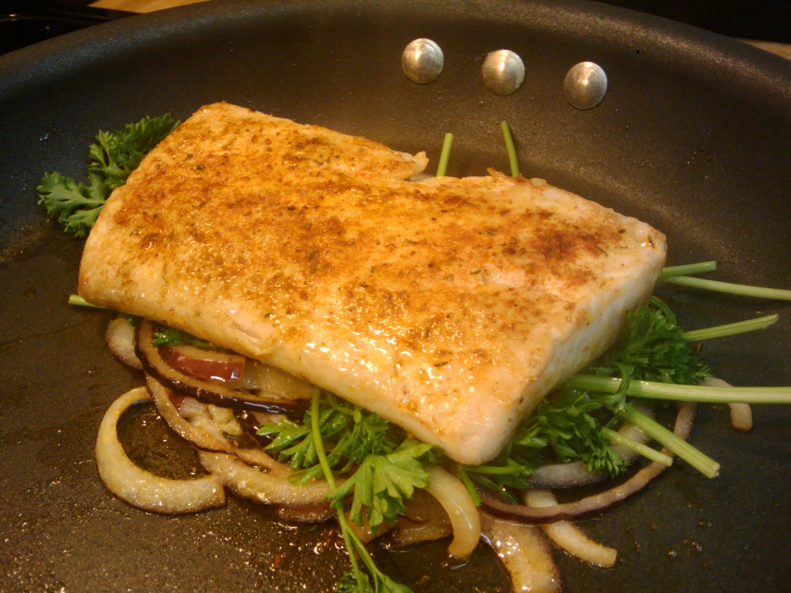 Fresh Rick's - Awesome Food from Home: Mahi-Mahi with Raw Kale Salad