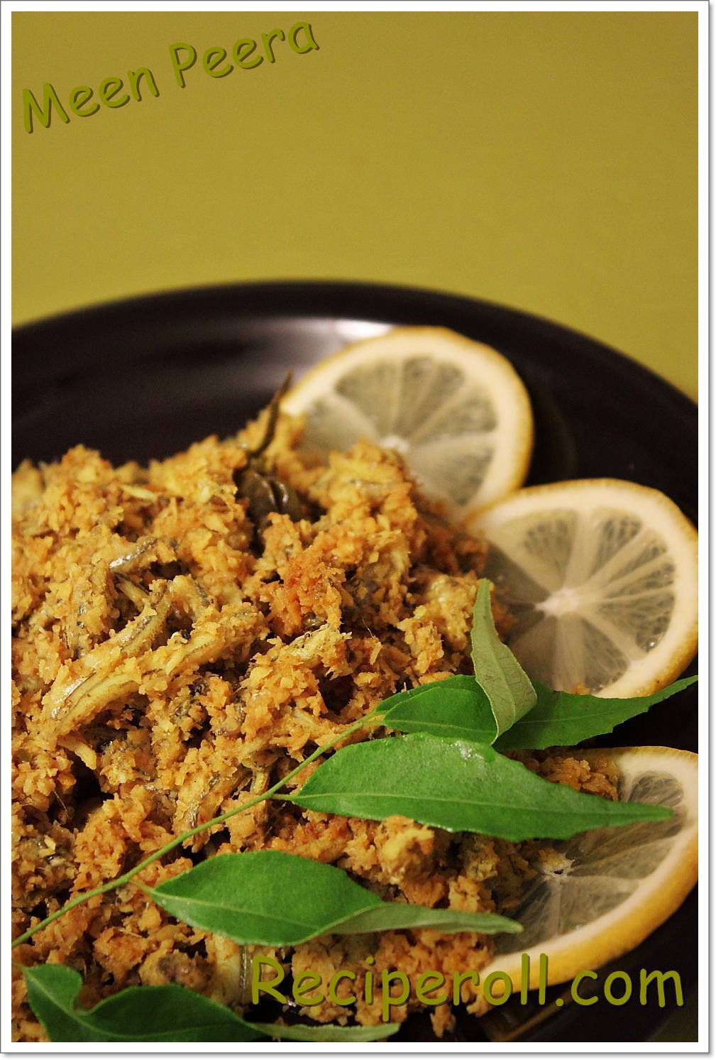 Meen Peera / Anchovies In Spicy Coconut Mixture