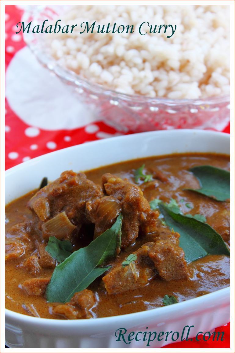 Malabar Mutton Curry / Kannur Style Mutton Curry