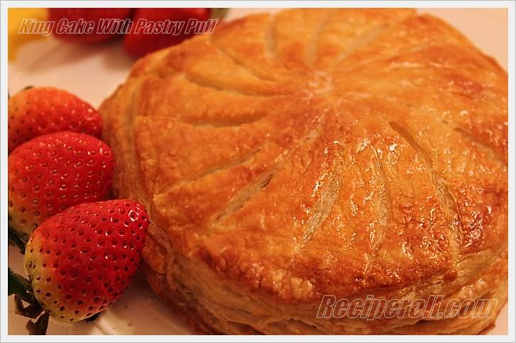 King Cake With Pastry Puff