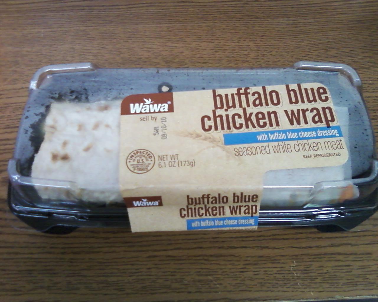 The Buffalo Chicken Review: Review: Wawa Buffalo Bleu Chicken Wrap
