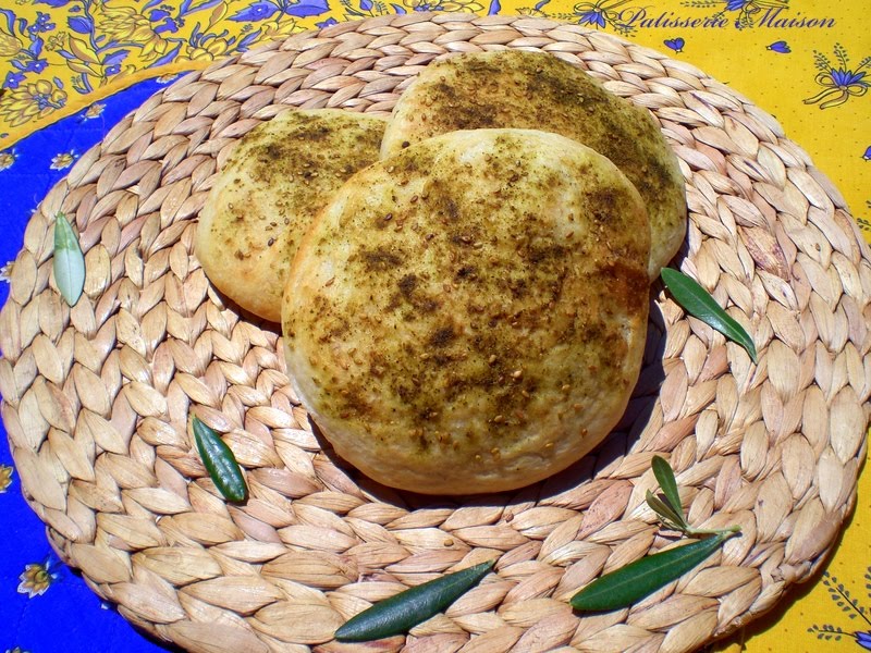 Patisserie Maison: Pain pita au za'atar