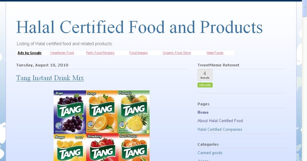 Cogito Ergo Sum: Halal Certified Food Listing is now available