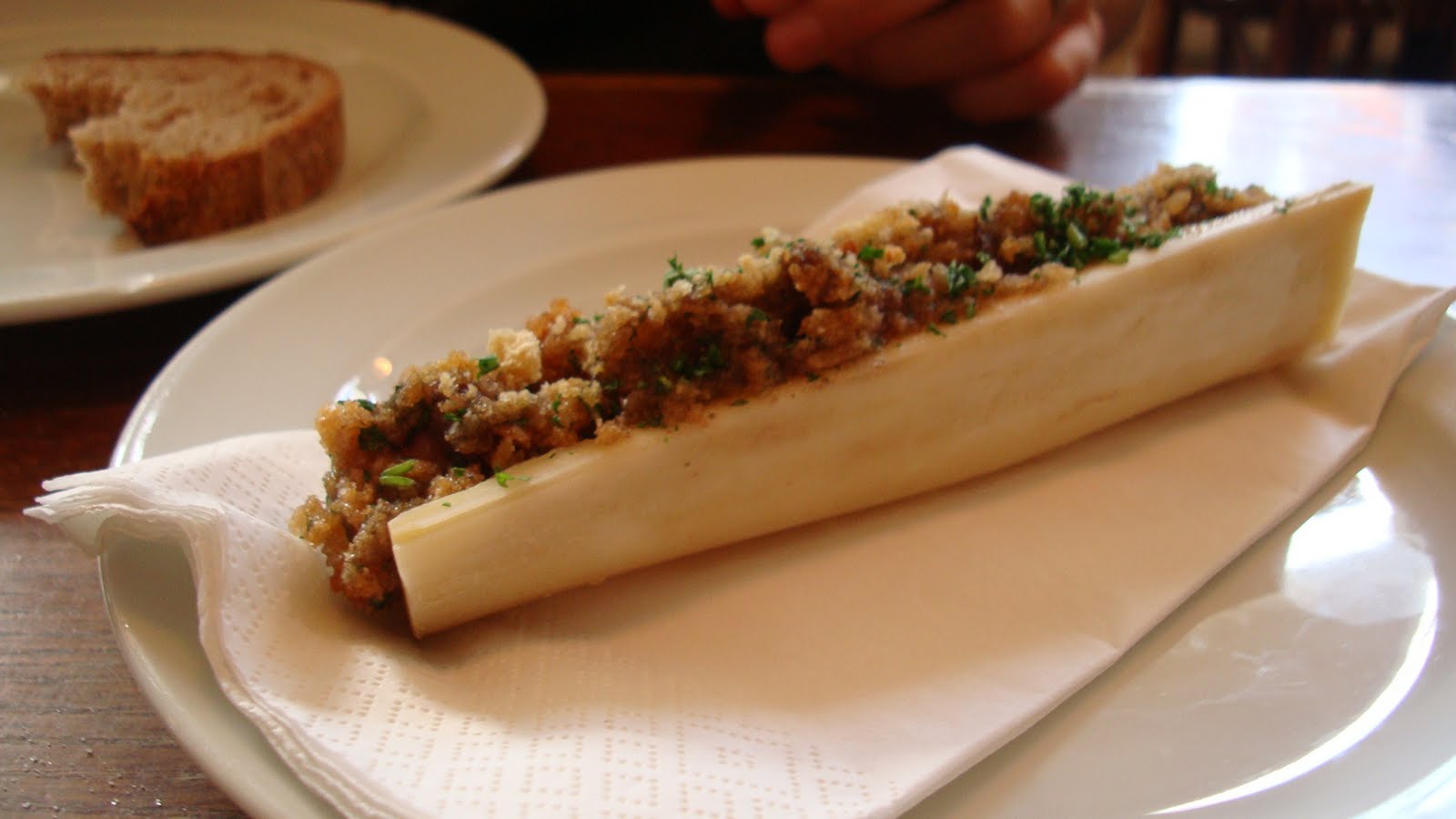 not greedy. just curious: St John Bread and Wine