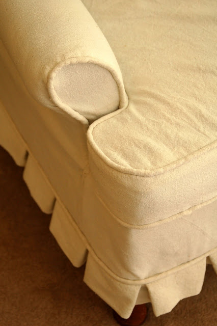 Tips On Making Slipcovers With Drop Cloths | Miss Mustard Seed