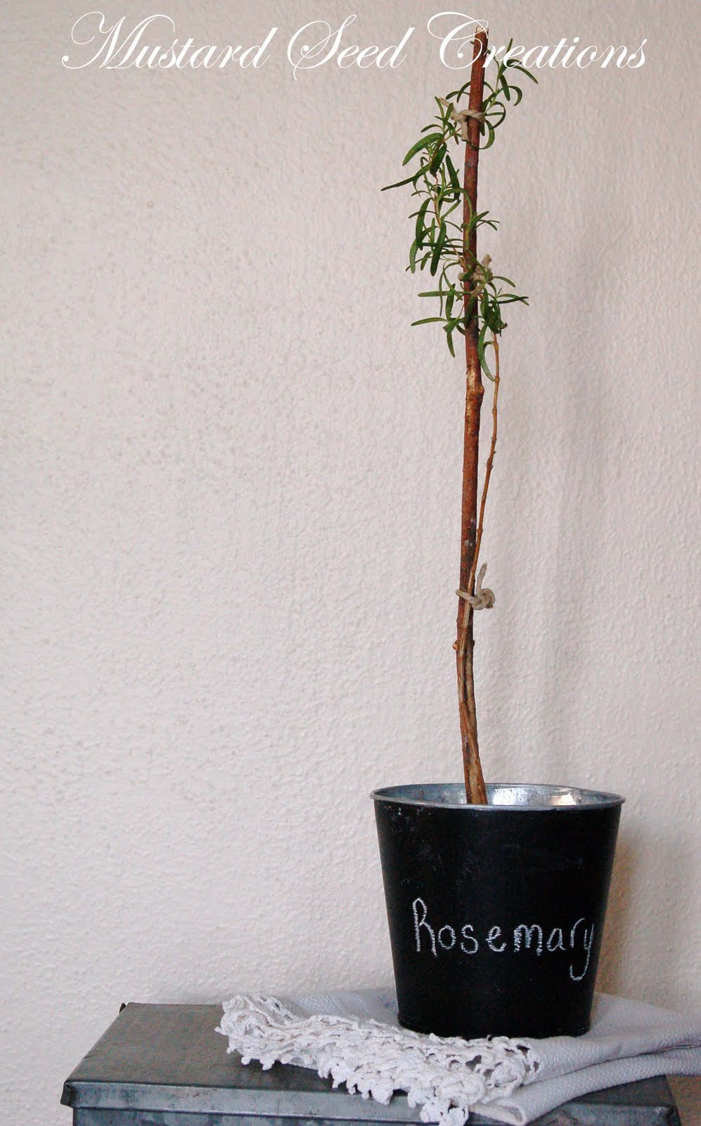 Painted Pail Tutorial | Miss Mustard Seed