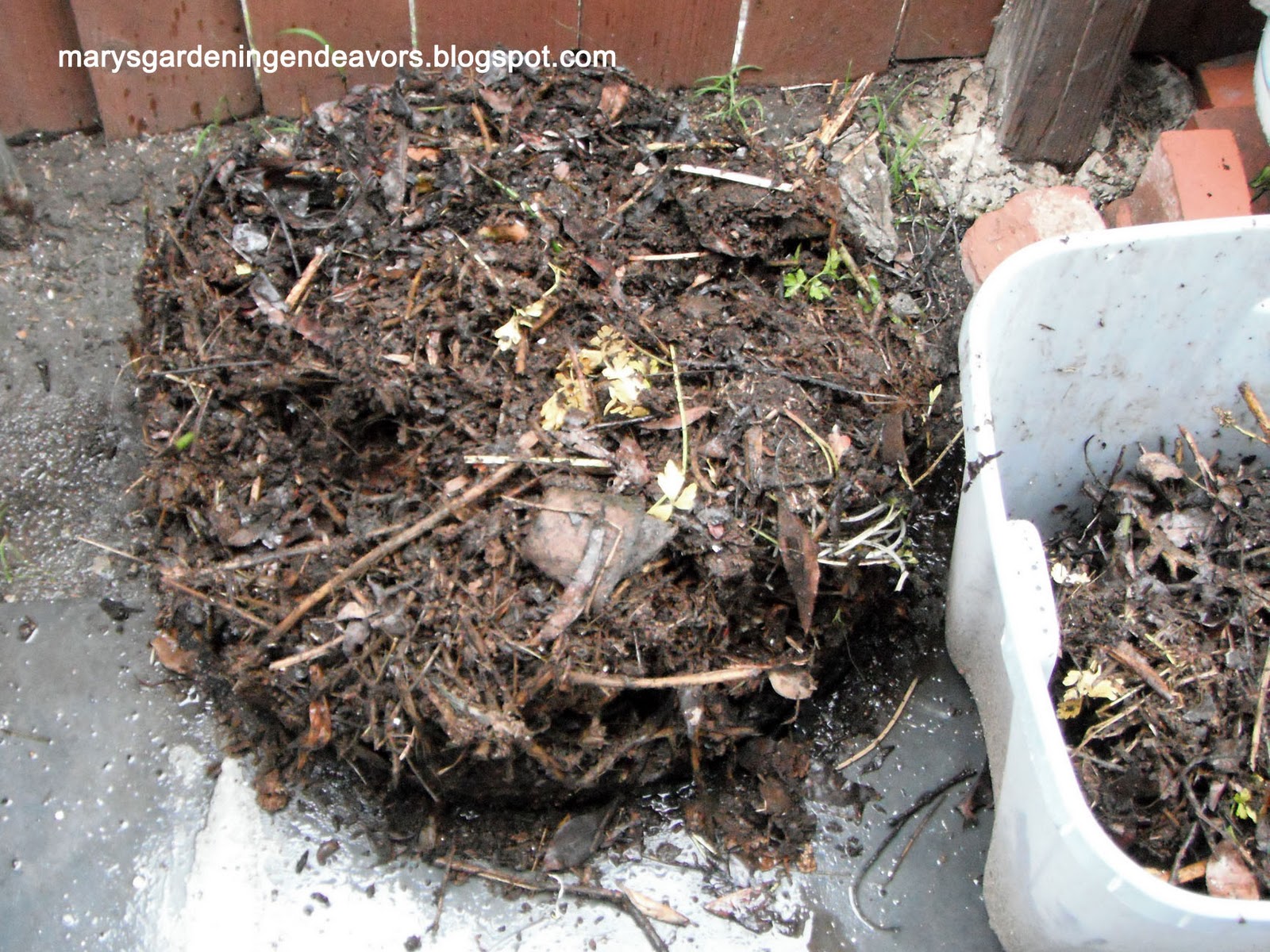 Mary's Gardening Endeavors: Cooking Up Some Compost