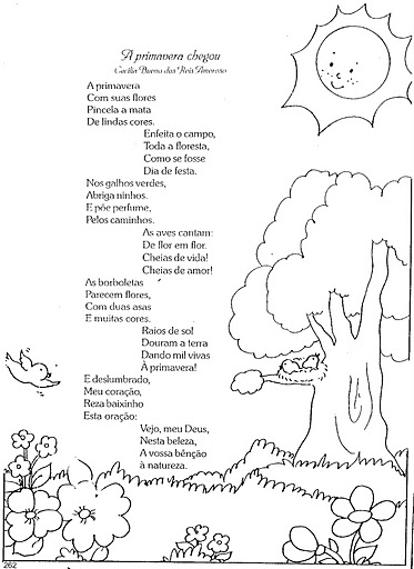 AMOR PELA EDUCAÇÃO: TEXTOS E POEMAS SOBRE A PRIMAVERA