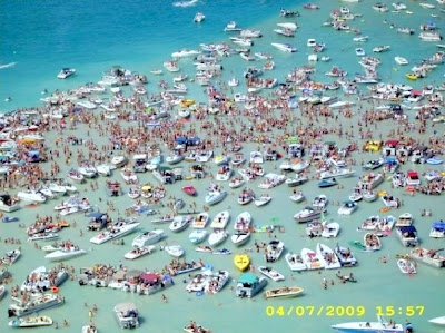 [B3] Big Bad Boat Archives: 4th of July Hot Spot: The Torch Lake Sandbar