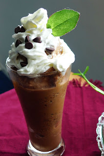 JellyTea Enterprise: Chocolate Ice-blended drink