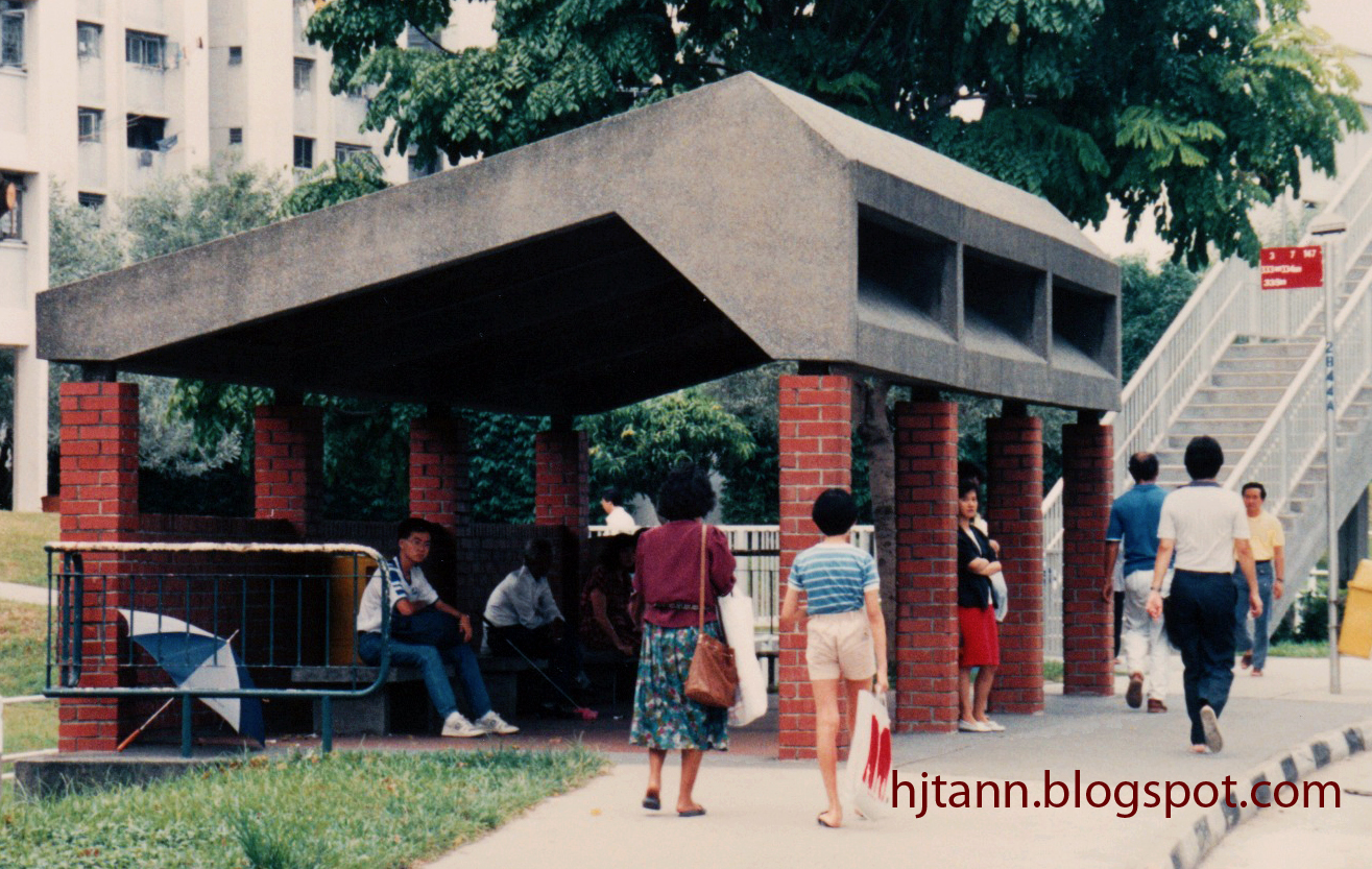 hjtann photo blog: Singapore Heritage - Old bus stop shelters