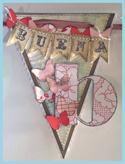 Pixie Dust Paperie: "isabel" name banner by lauren bergold