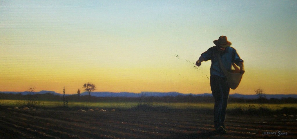 Art, Murals, and Ministry: Behold, A Sower Went Forth To Sow