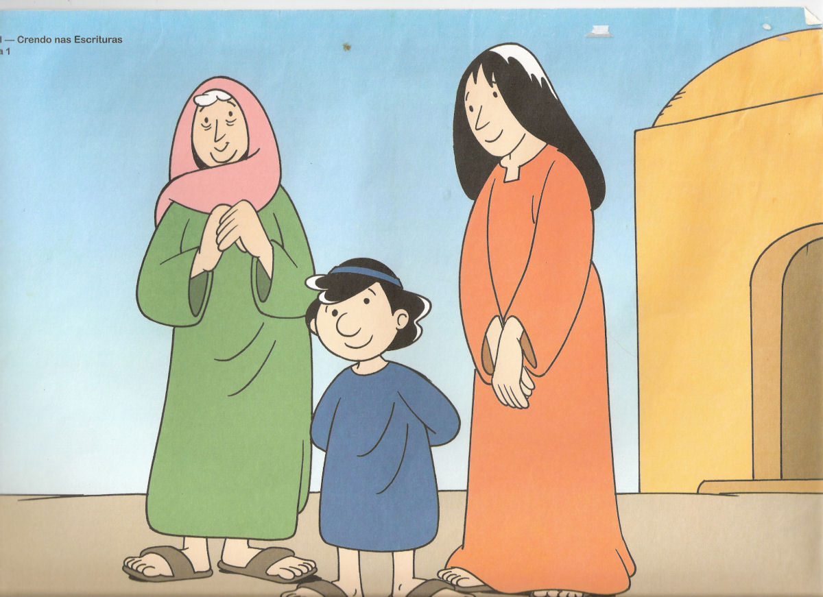 Pequeninos de Jesus: Visuais para a História de Timóteo
