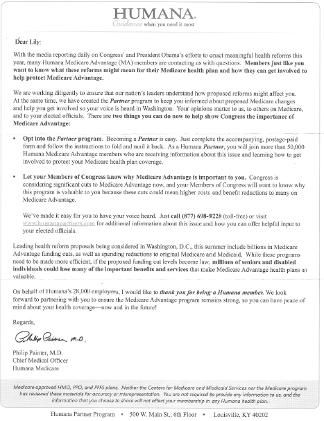 Bluegrass Pundit: HHS investigates Humana for criticizing Obamacare