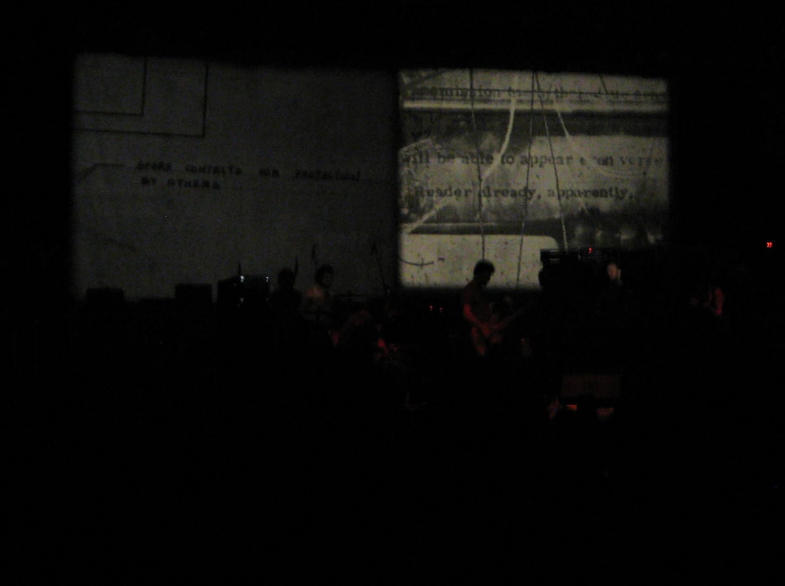 We're trapped in the belly of this horrible machine and the machine is ...