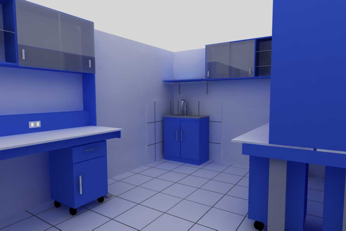 Diseño Interior: Laboratorio Medico