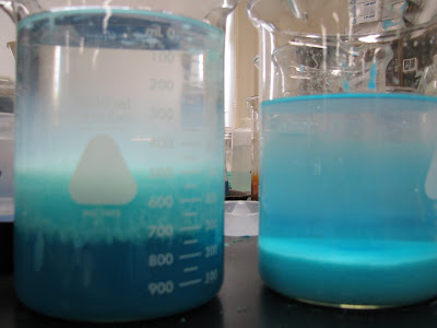 Chemistry blog by Bill Knittle: Blue precipitate from copper solution