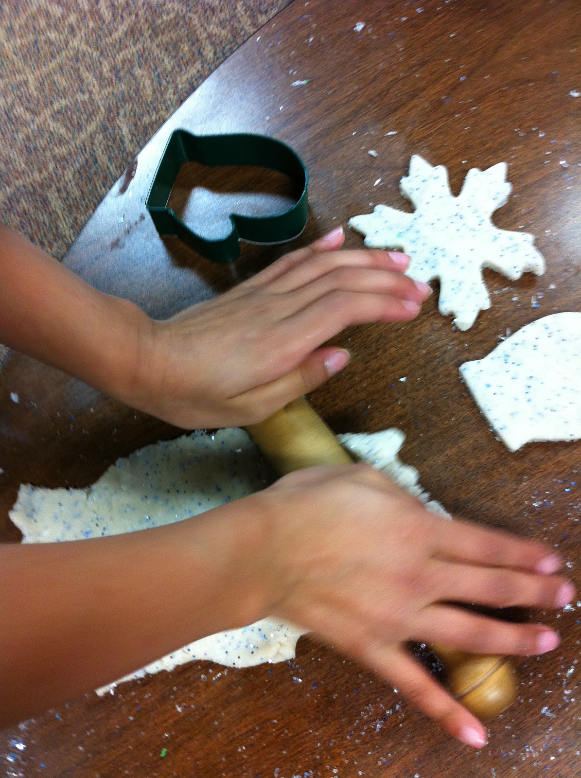 Sparkling Snow Playdough - Fairy Dust Teaching