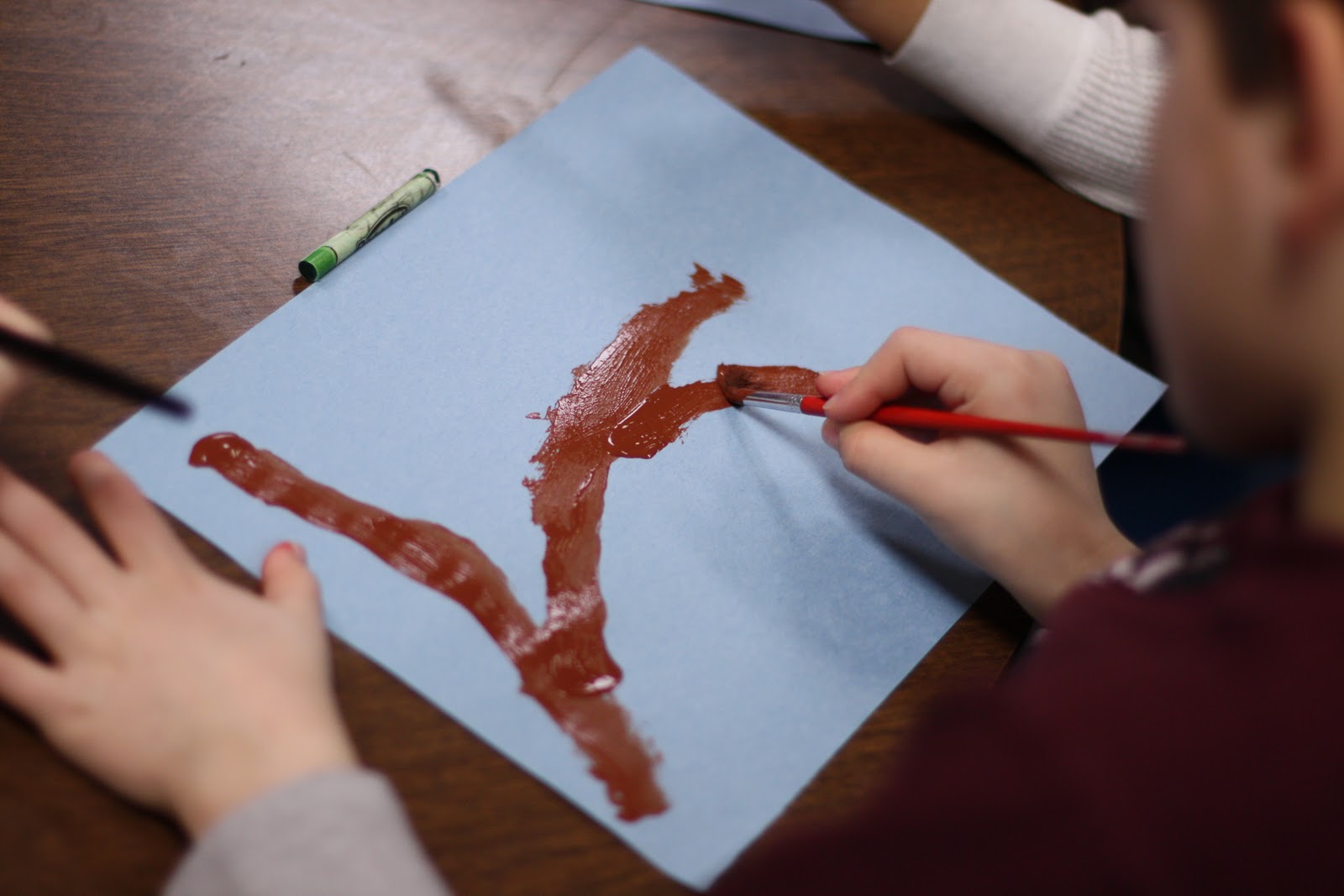 Making Painted Plum Blossom Trees - Fairy Dust Teaching