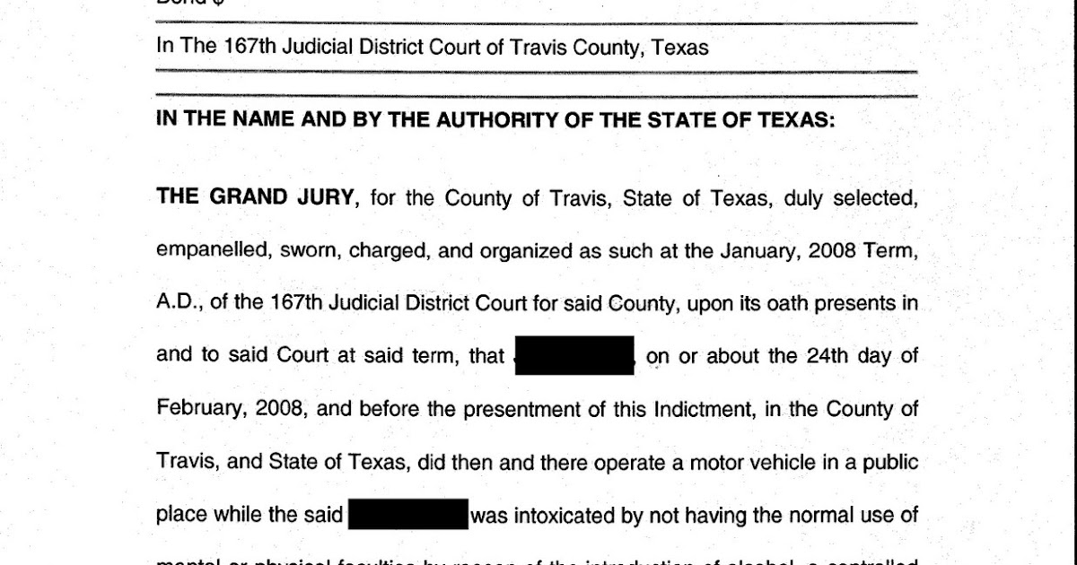 D.A. Confidential: A DWI Indictment