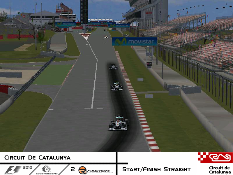 The Gelo Zone: rFactor Track Conversion - F1 2010 Codemasters Circuit de Catalunya