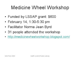 Aboriginal Storytelling Swift Current Story 2009: Norma Jean Byrd