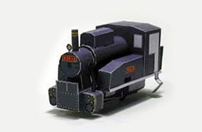B20 Steam Locomotive Paper Model : Pepakura Corner