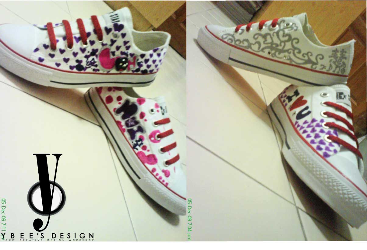 YBEE'S DESIGN -DIY YOUR ART LIFE: DIY SHOES
