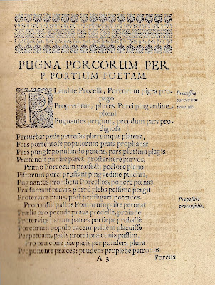 BOOKTRYST: Swine at War: 16th Century Poem or Pork-Barrel Congress?