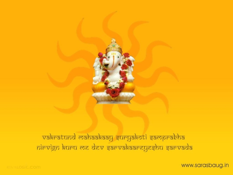 Travelogue Unlimited: Saras Baug Ganpati Temple: A Photo Feature