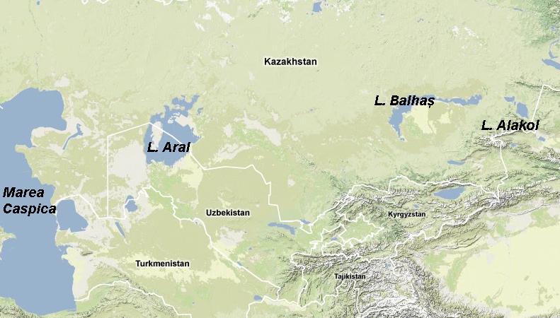 GEOGRAFILIA: Un lac cu adevărat special (imagini maps.google)