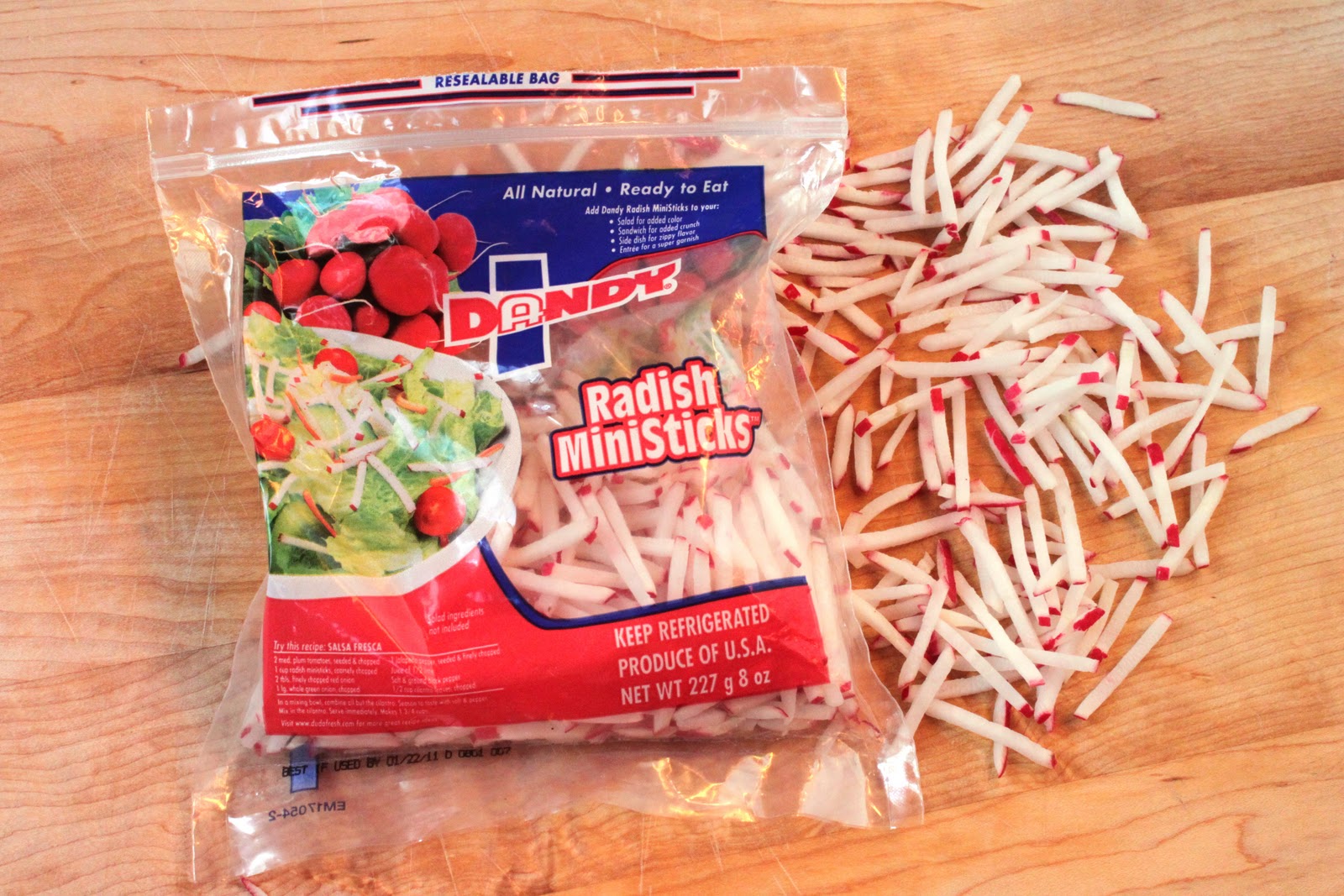 A new way to love radishes: Radish MiniSticks from Duda Farm Fresh Foods