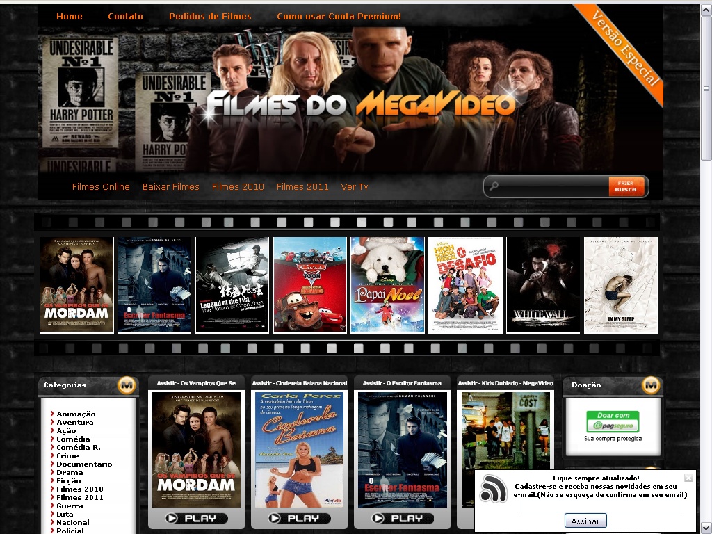 Filmes Do Mega Video - .:::Click Templates:::.